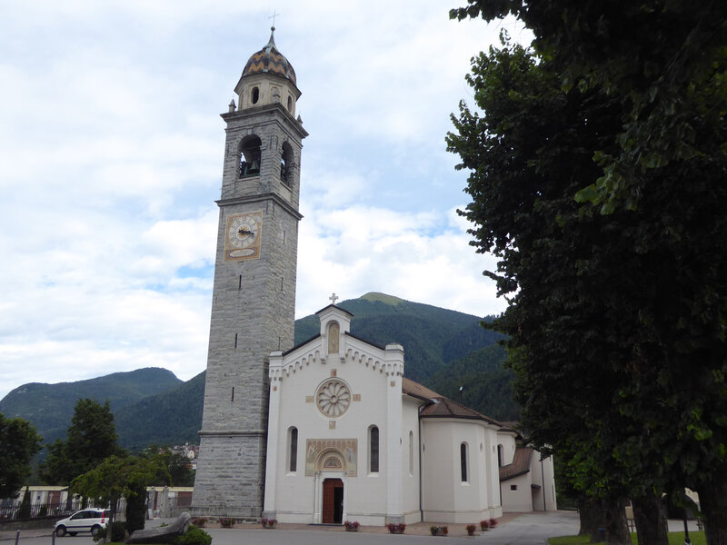 Santa Maria and San Giovanni church in Tione